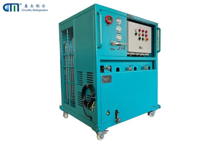 Oil Less Refrigerant Recovery Machine for Large Refrigeration Systems ...