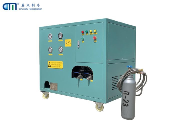 Automatic Refrigerant Recovery Machine With 2HP Oil Less Compressor