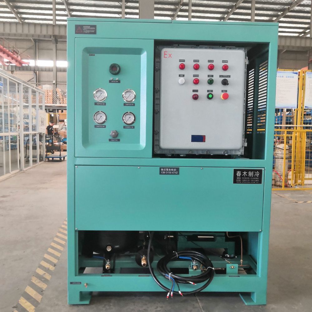 380V 50HZ Refrigerant Recovery Machine For Refrigerant R290 R32 R410A ...